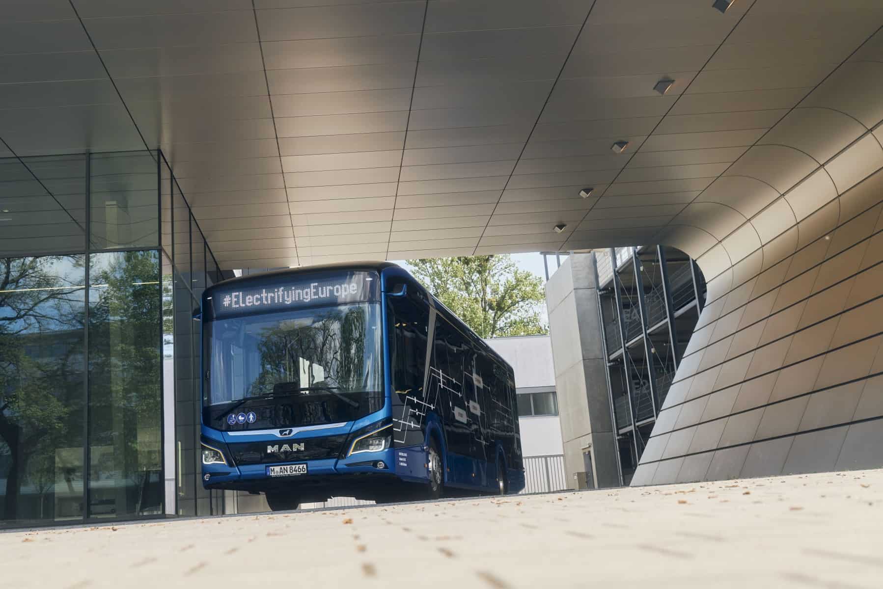 Tour MAN E-Bus: mobilità elettrica in Europa – Maurelli